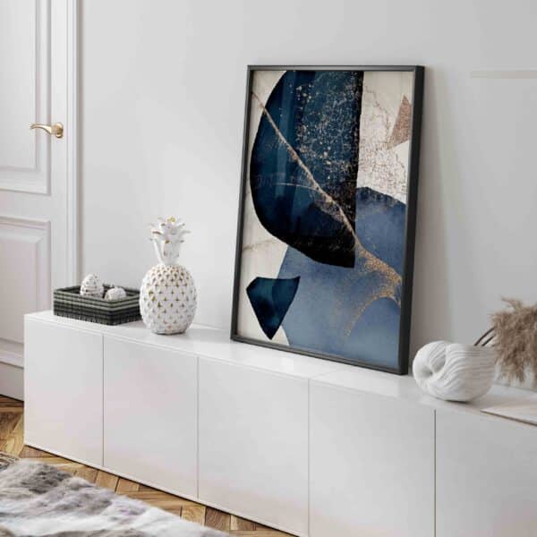 Tablou Poster abstract forme geometrice neregulate NO.4